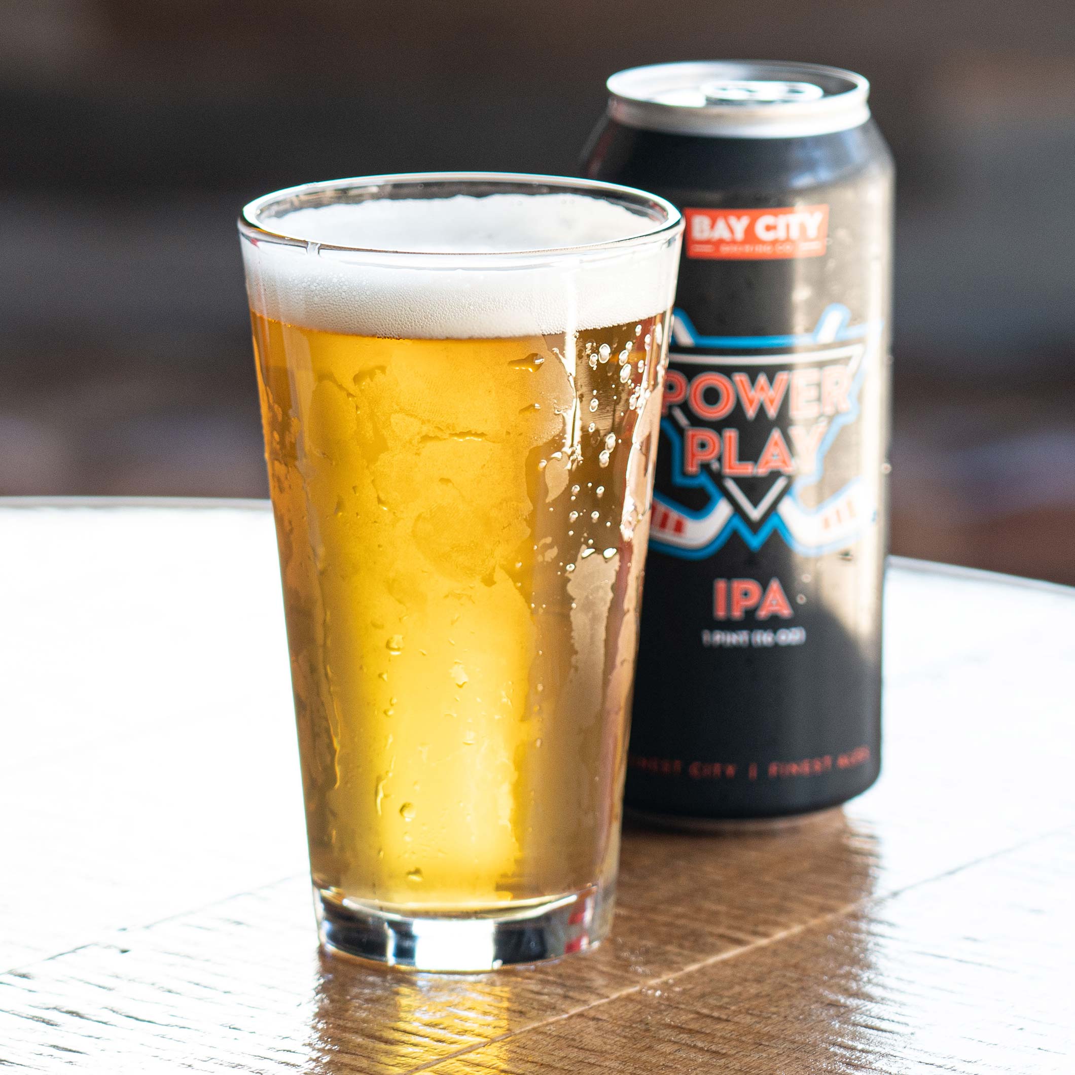 Power Play IPA by Bay City Brewing - A San Diego West Coast IPA